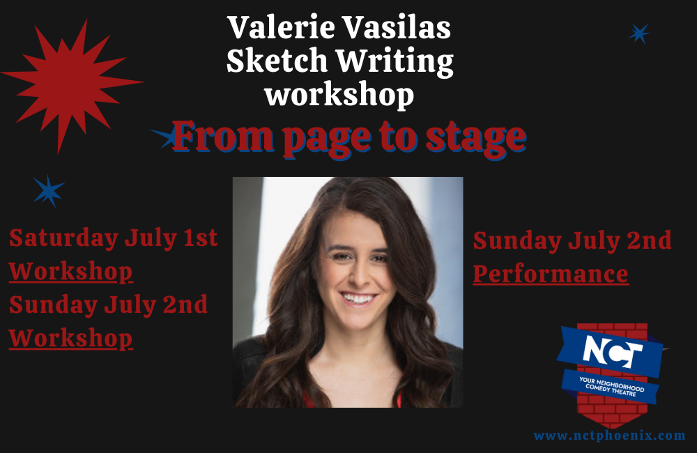 Two Day Sketch Comedy Writing Class - Neighborhood Comedy Theatre